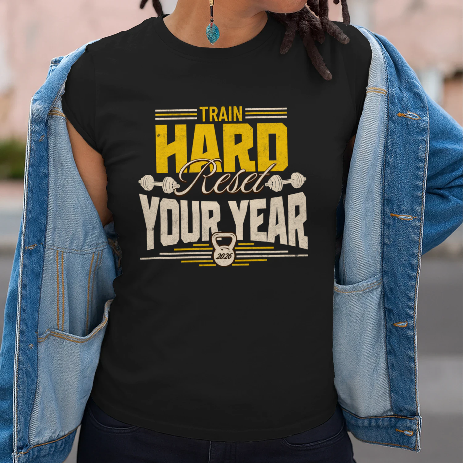 Train Hard, rest Your Year Gym New Year Goals | Everlyprints