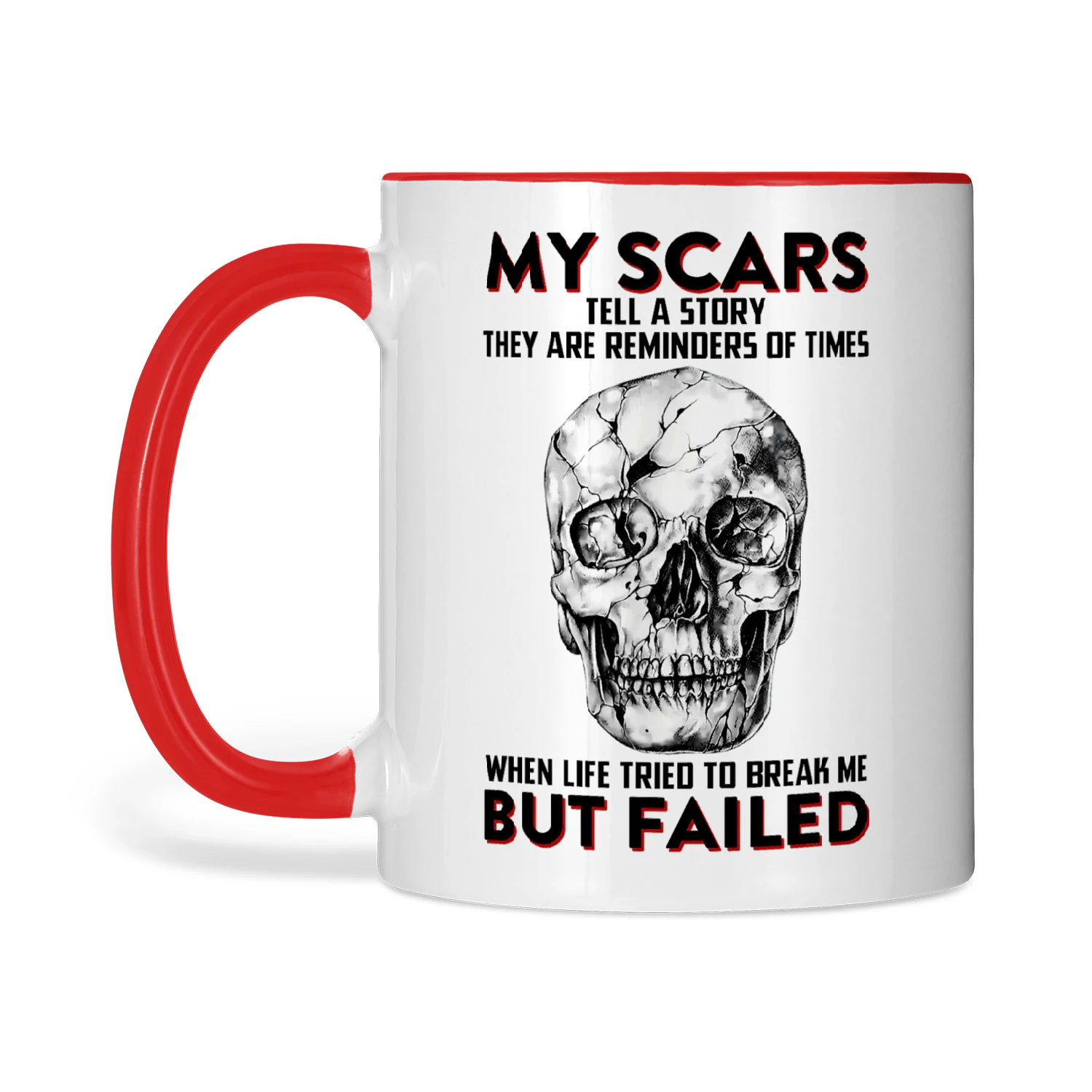 My Scars Tell A Story Skull | Natives Pride