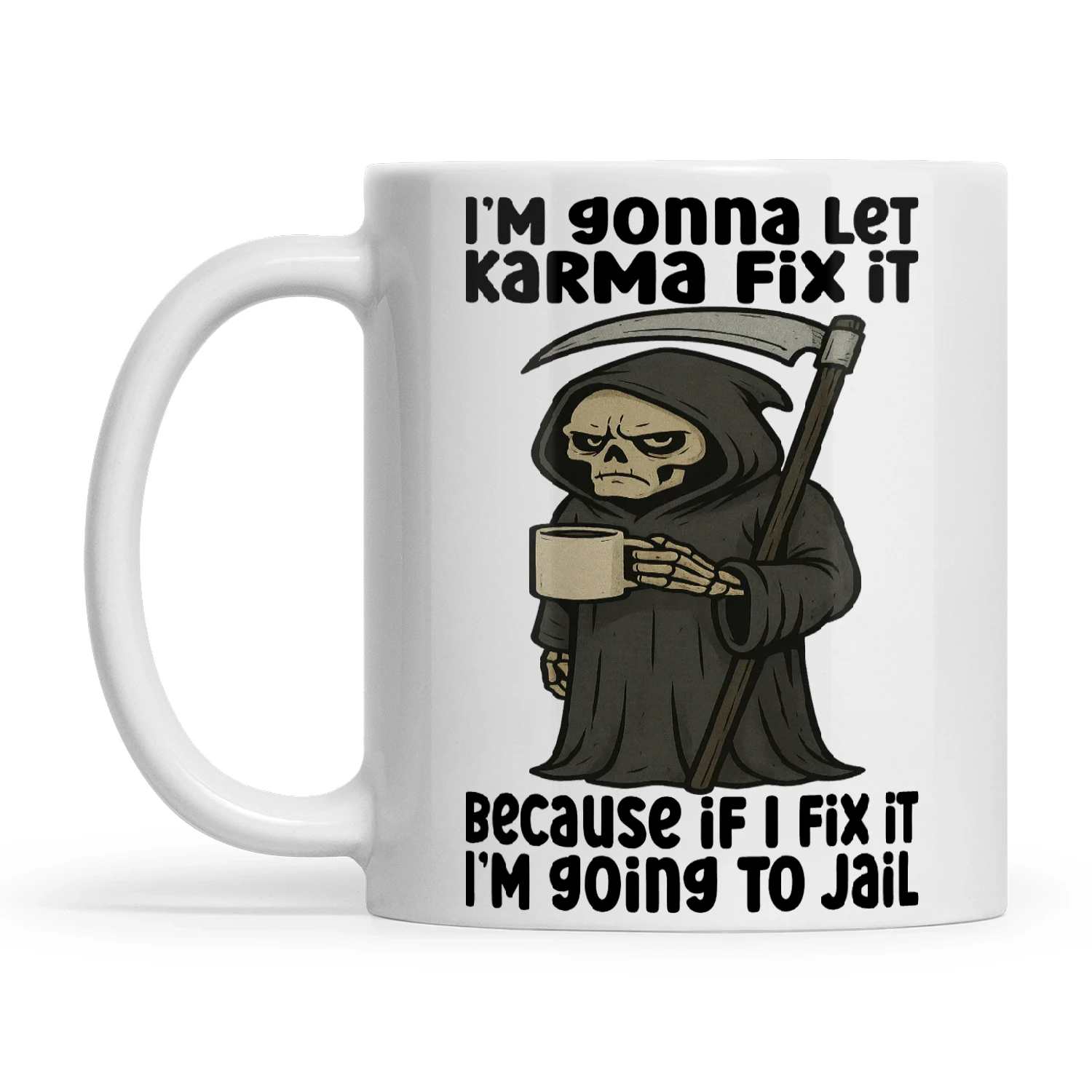 Skull I Am Going To Let Karma Fix It | Luvnaturetee