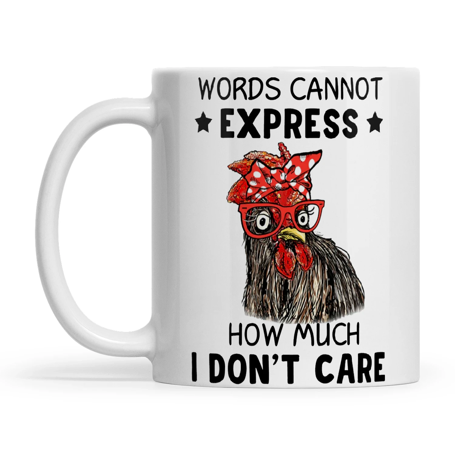 Chicken Words Cannot Express How Much | Luvnaturetee