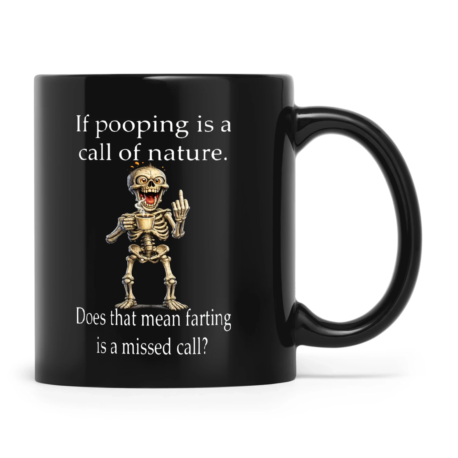 Skull If Pooping Is A Call Of Nature Does That Mean Farting Is A Missed ...