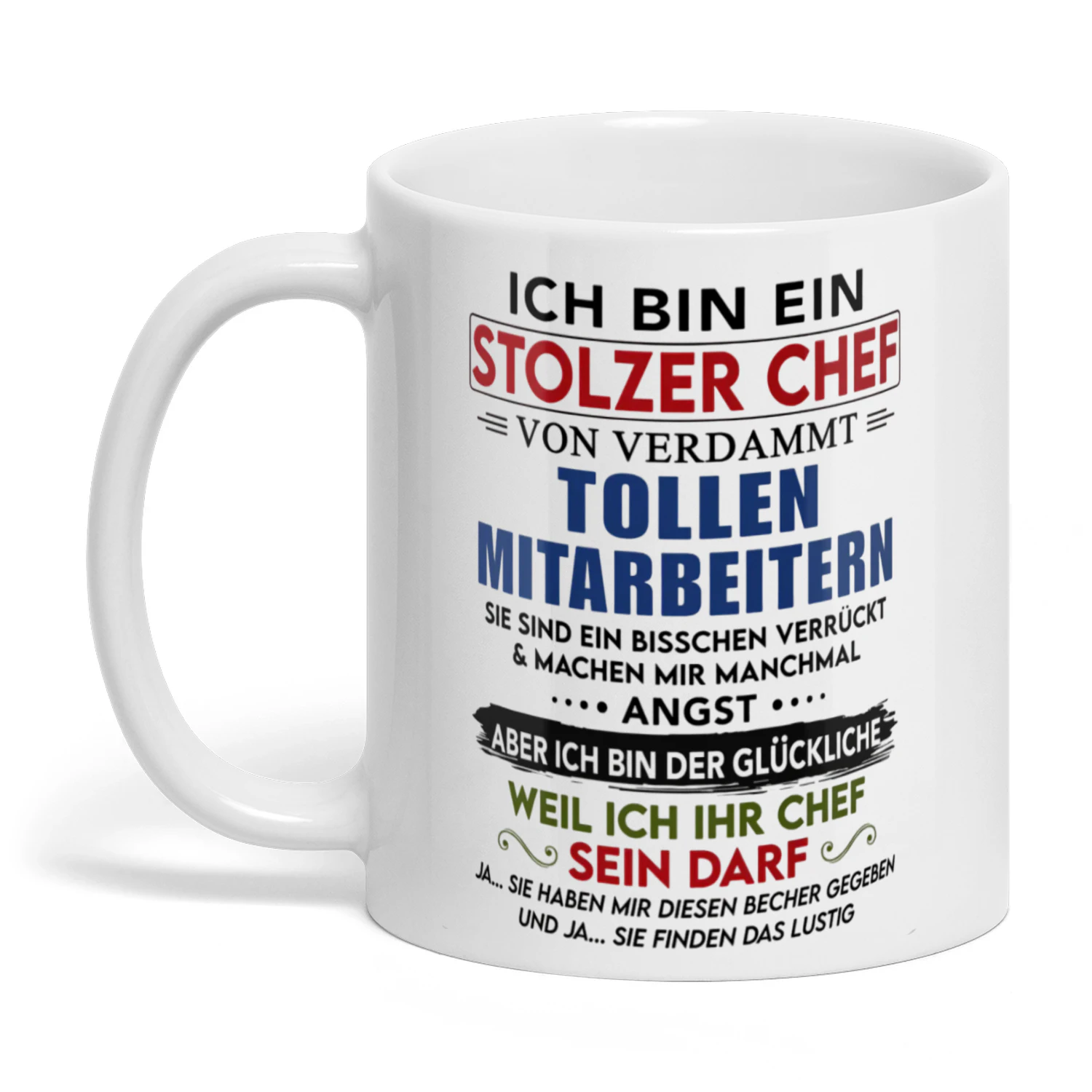 ICH BIN EIN STOLZER CHEF